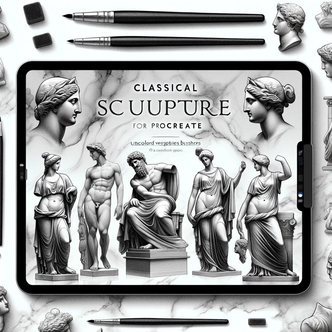 Greek Mythology Procreate Brush Set: Tattoo Stamp Stencils (digital Download) - Etsy