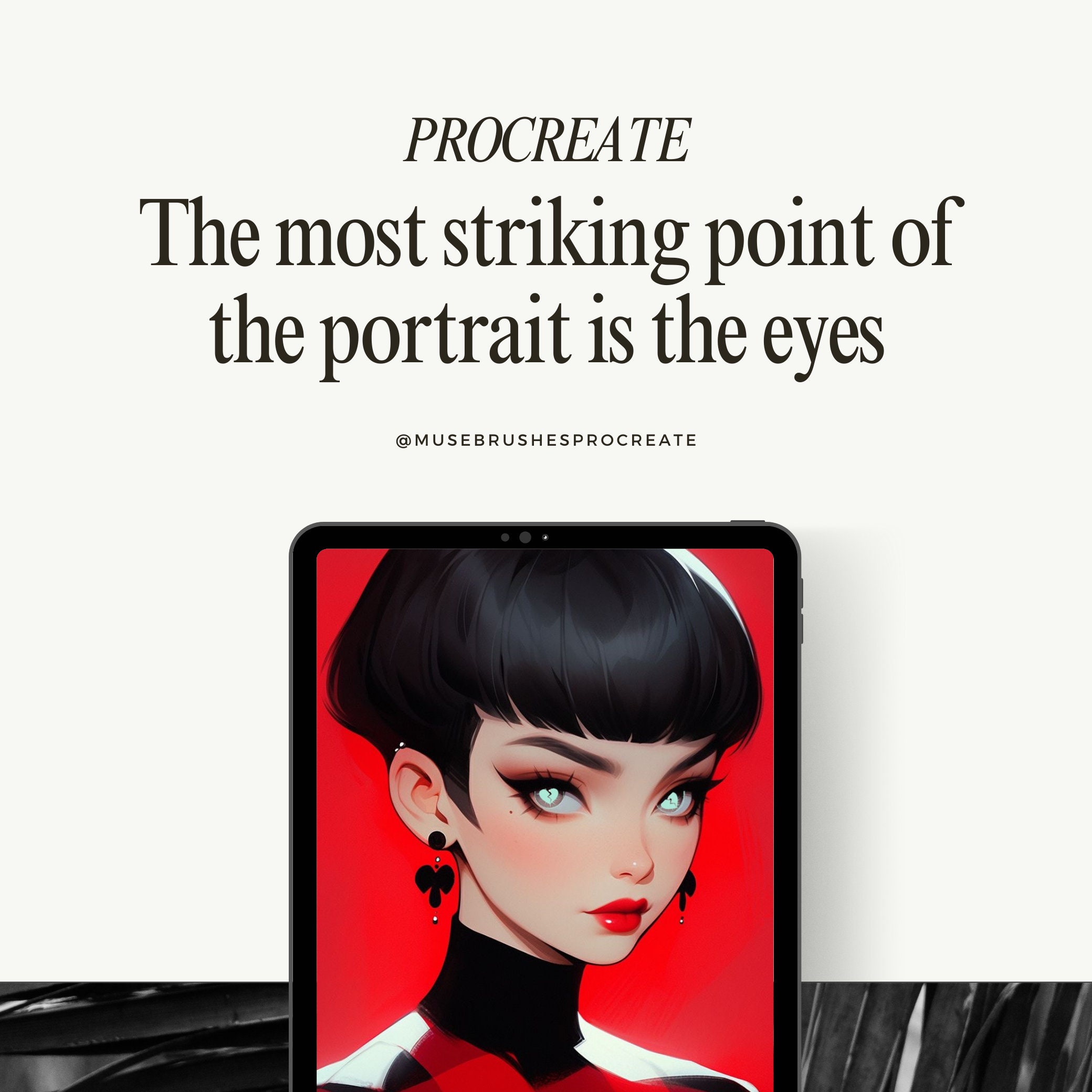 19 Procreate Realistic and Anime Eye Stamp | Procreate Eyes | Iris ...