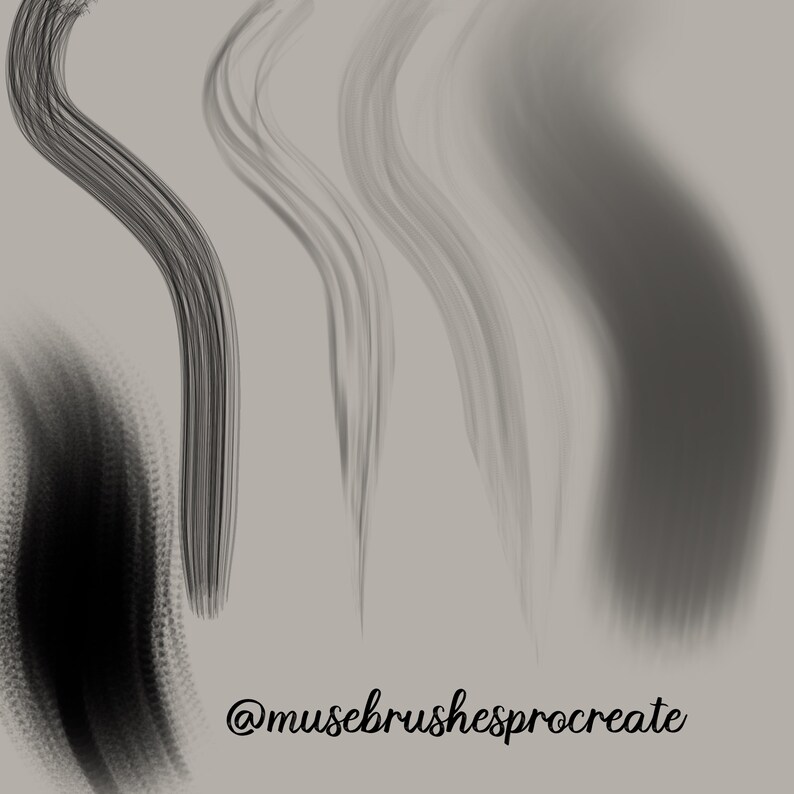 21 Procreate Hair Brushes, Procreate Braids, Procreate Brushes Hair ...