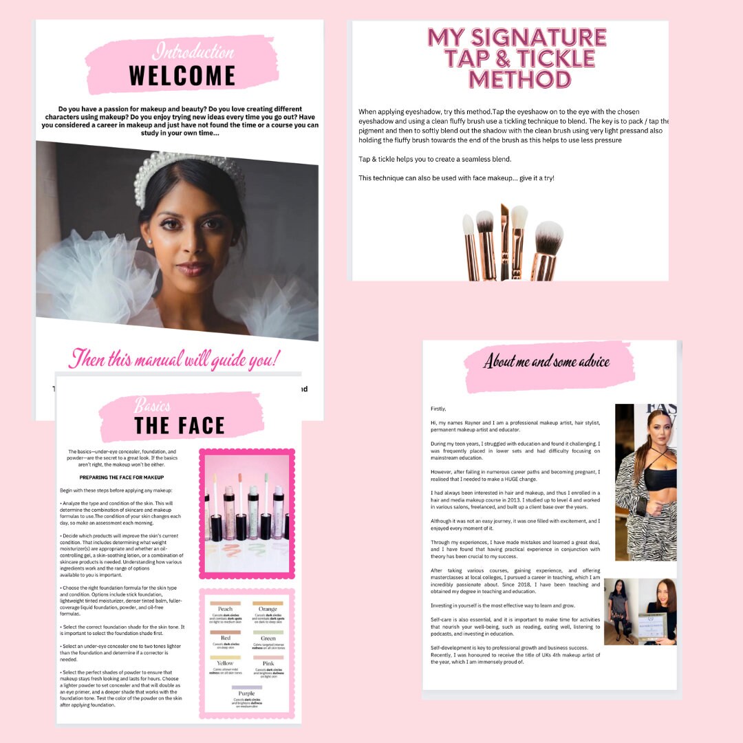 The Makeup Coach Step By Step Makeup Guide By Rayner With Bonus