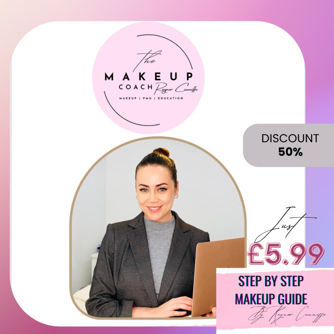 The Makeup Coach: Step by Step Makeup Guide by Rayner With - Etsy