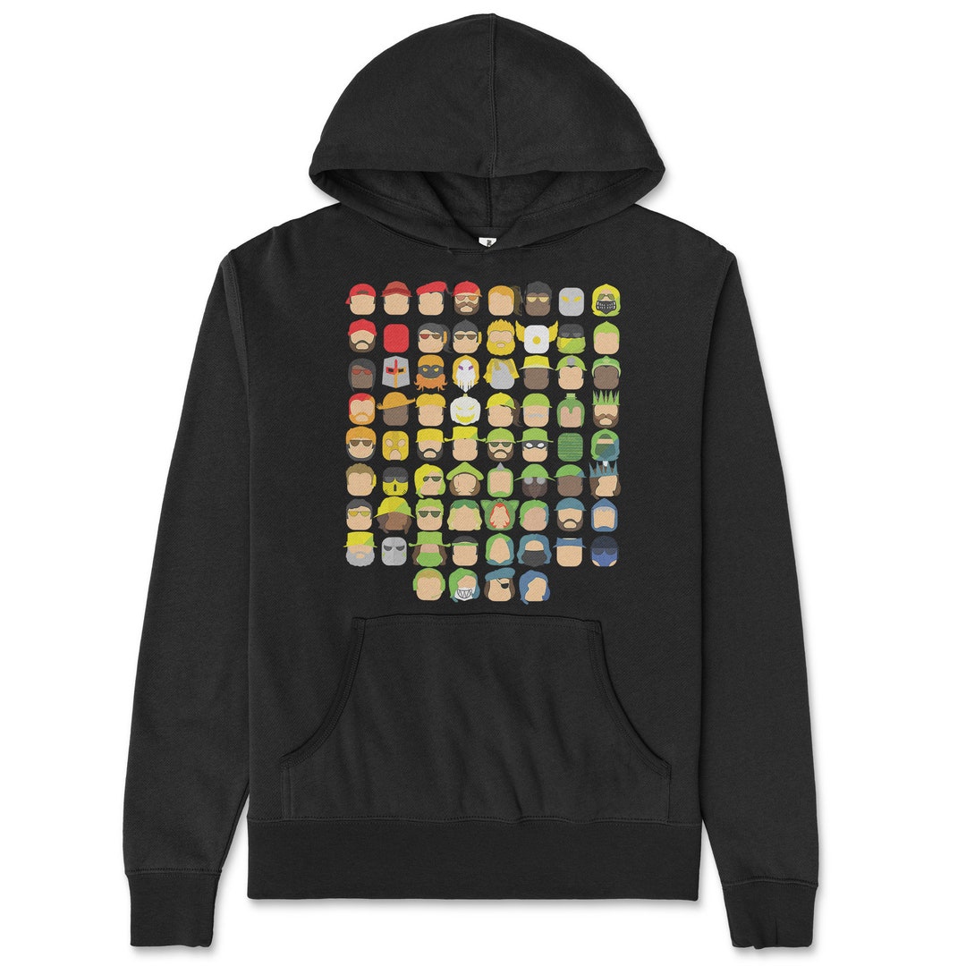 ROBLOX Arsenal Character Icons Hoodie - Gamer Clothing - Etsy