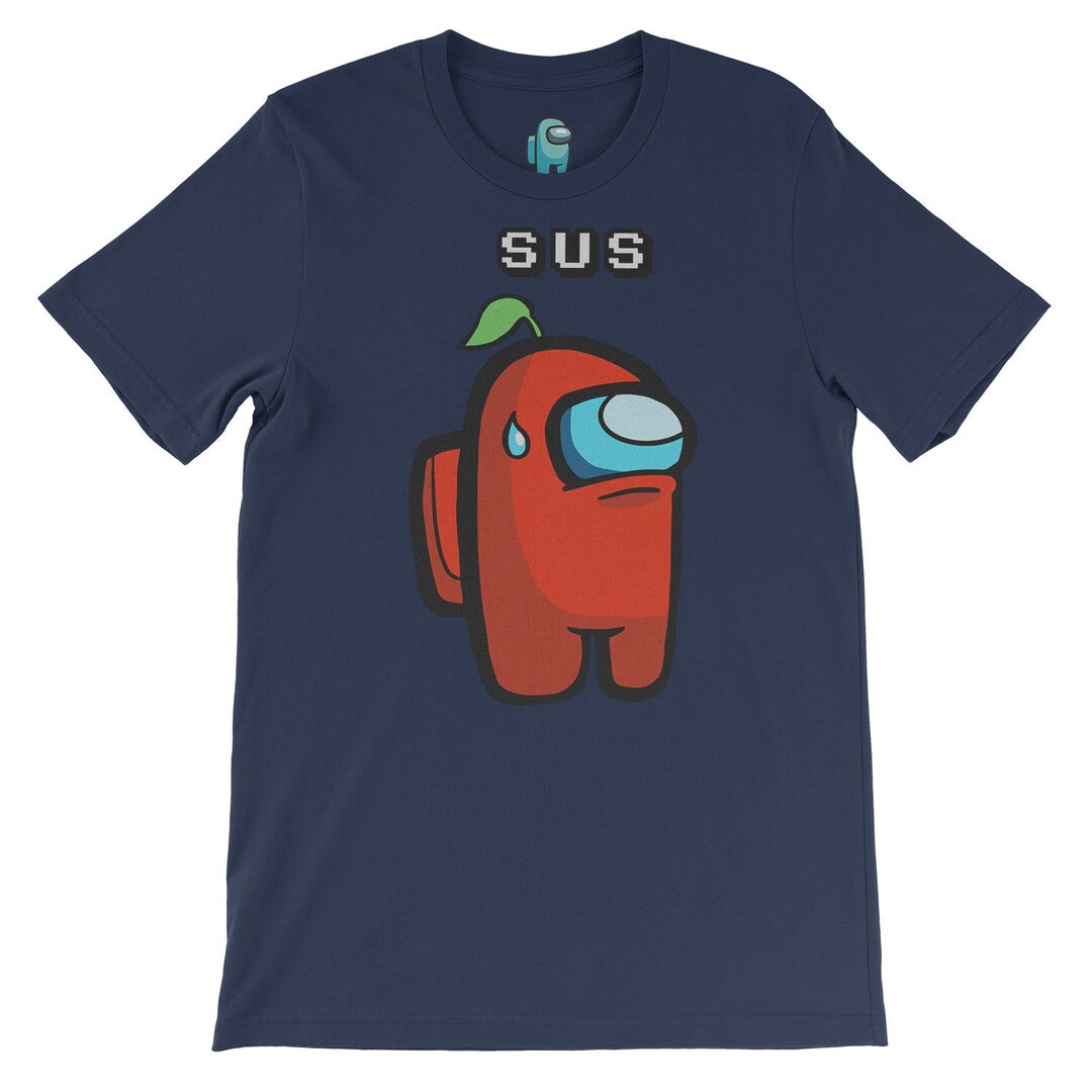 Among Us Game T-shirt - Bit Sus Character Design Shirt - Gamer Inspired ...