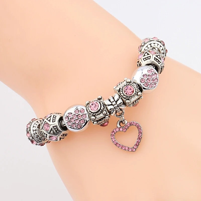 Pandora Heart Charm Bracelet - Handcrafted Jewelry for Every Occasion ...