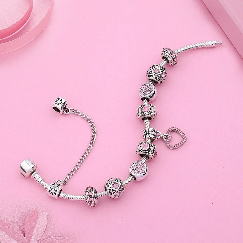 Pandora Heart Charm Bracelet - Handcrafted Jewelry for Every Occasion ...