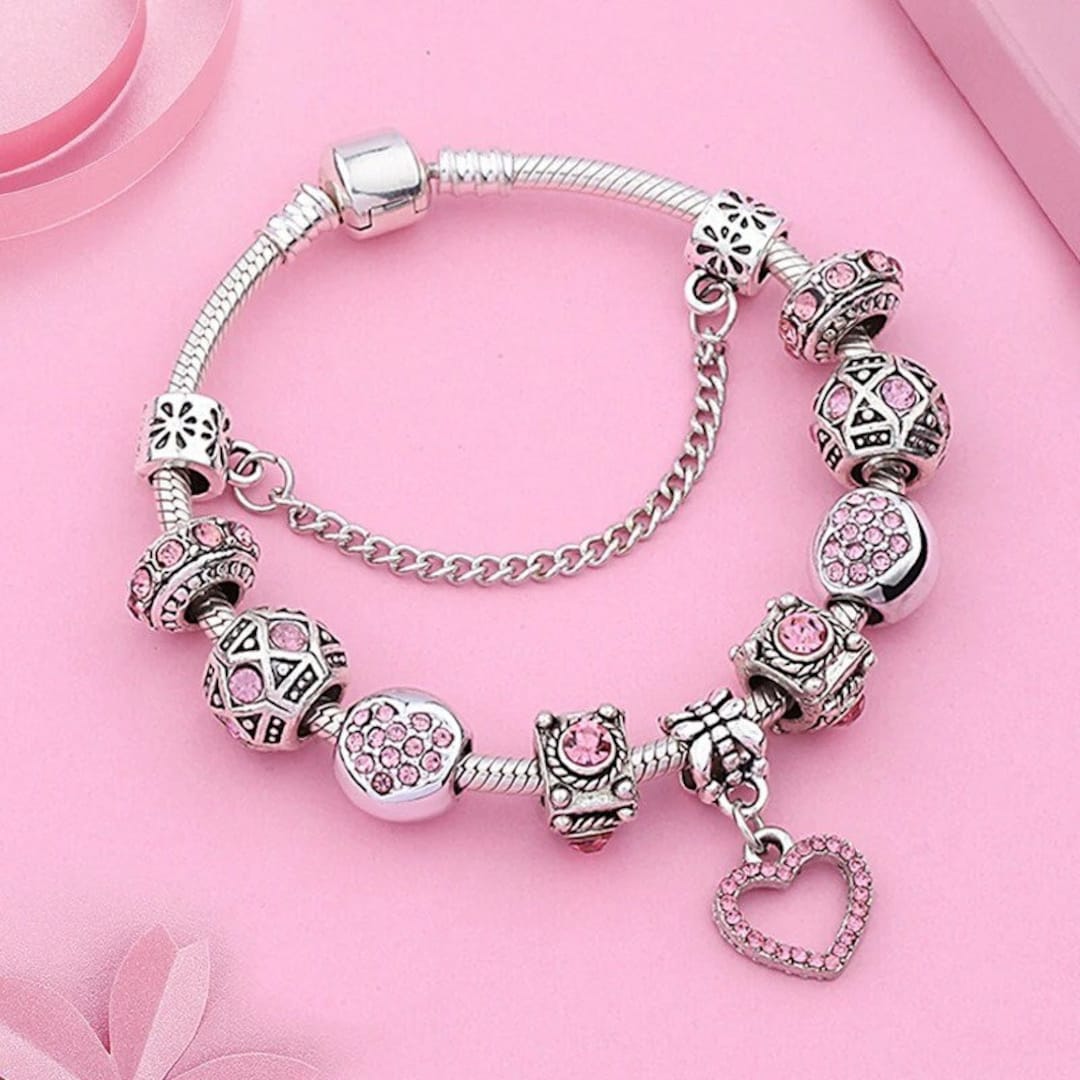 Pandora Heart Charm Bracelet - Handcrafted Jewelry for Every Occasion ...
