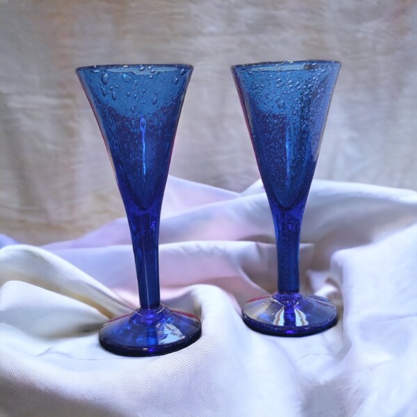 French Biot Glass - Etsy