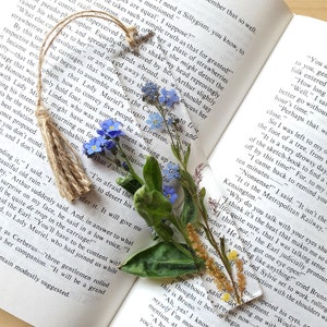 Personalized Resin Bookmark. Forget-me-not Flowers. Graduation - Etsy