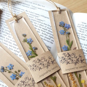 Personalized Resin Bookmark. Forget-me-not Flowers. Graduation - Etsy