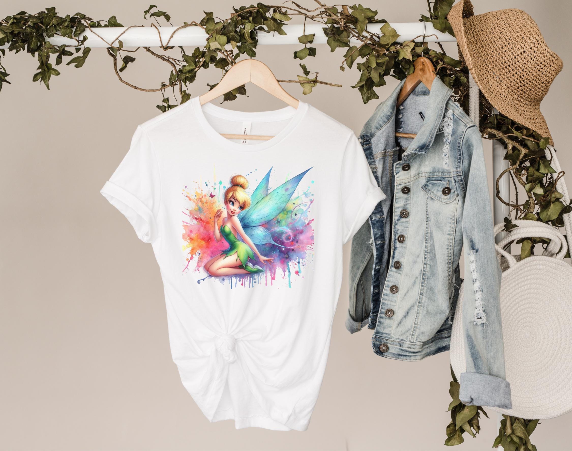 Patel Colors Tinkerbell Sublimation / DTF Print - Etsy