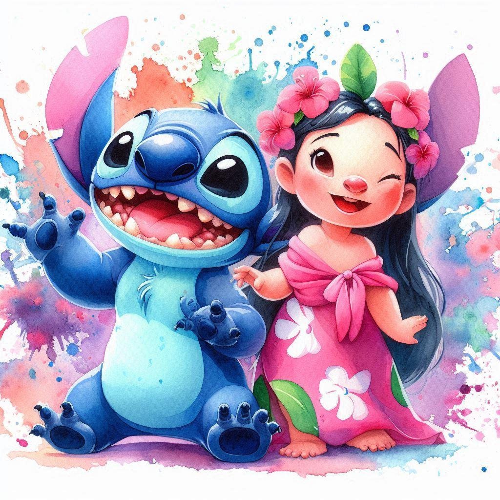 Kids Flip Top Lilo & Stitch Water Bottle (tumbler) Wrap - Etsy