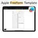 Apple Freeform Template, iPad iPhone to Do Planner, Transparent ...