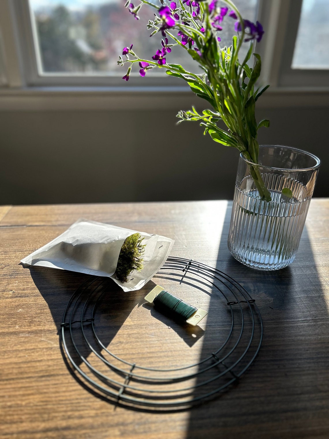 Basic Moss Wreath Making Kit - Etsy