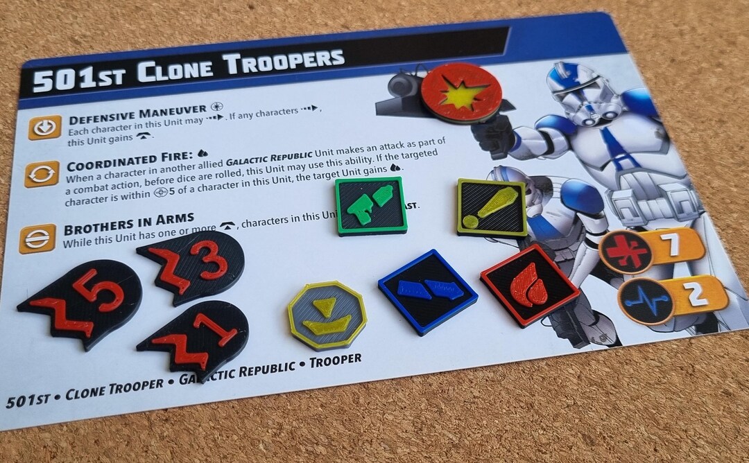 Complete Token Set for Shatterpoint - Etsy