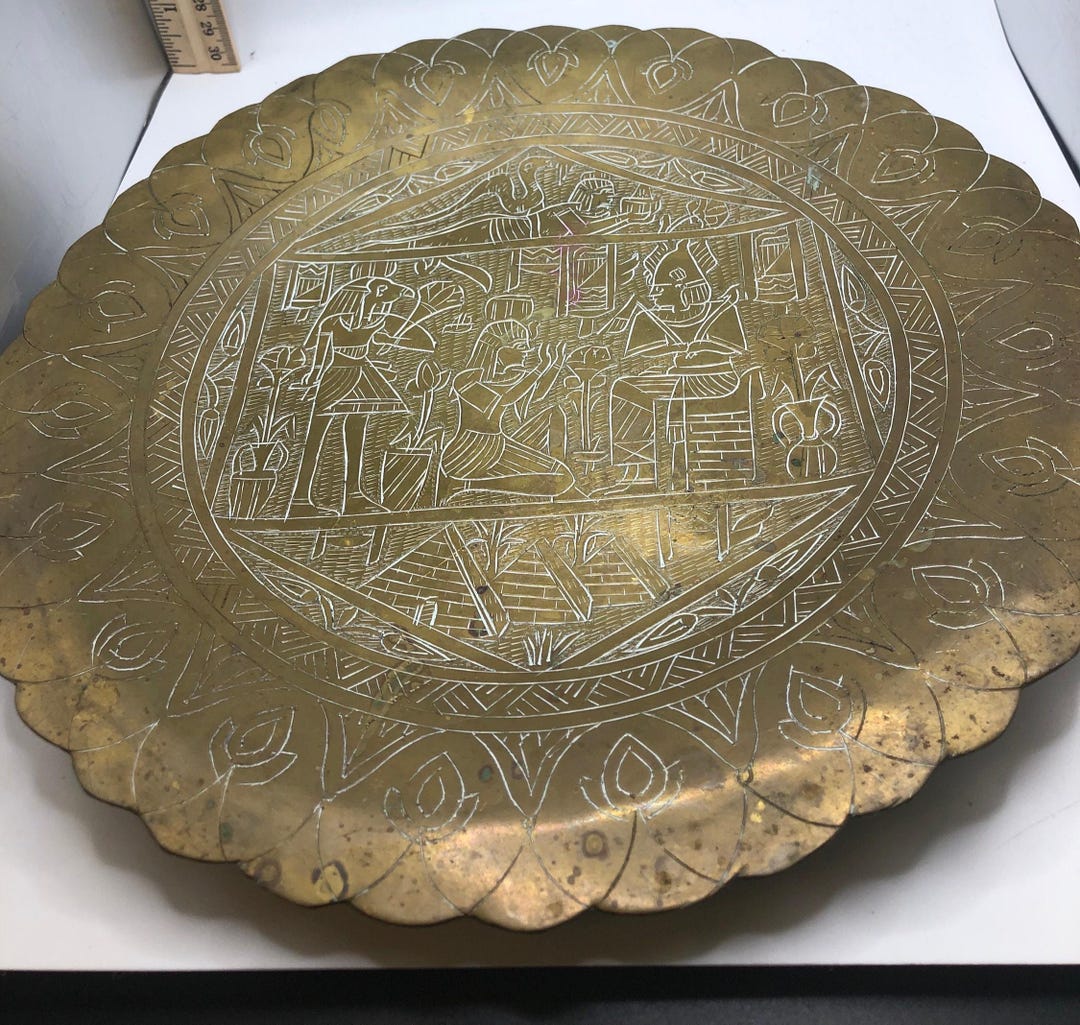 Vintage Tray Egyptian Scene (cab P) - Etsy