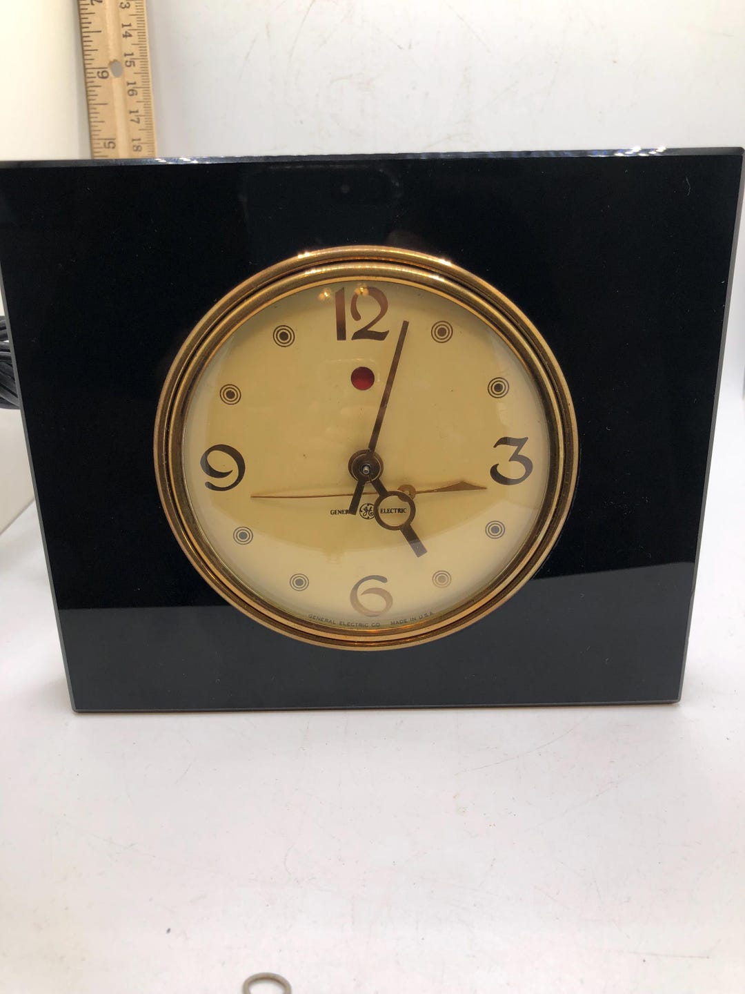 Art Deco GE Desk Clock - Etsy
