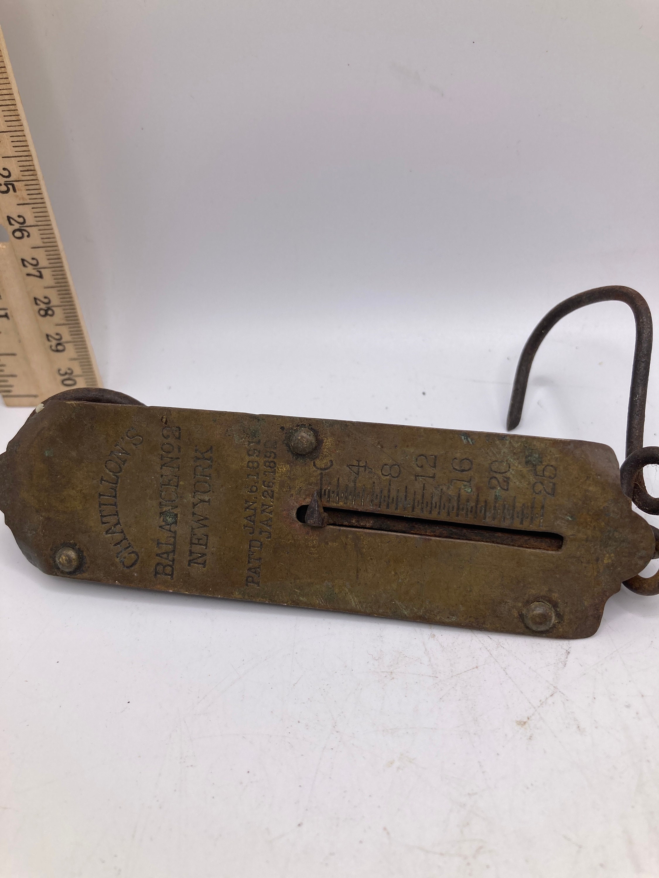 Chatillon Antique Hanging Scale (D11) - Etsy