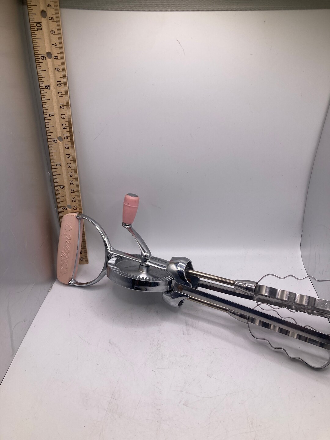 Vintage 1950/1960 Ecko Flint Pink Handle Egg Beater (cab O) - Etsy