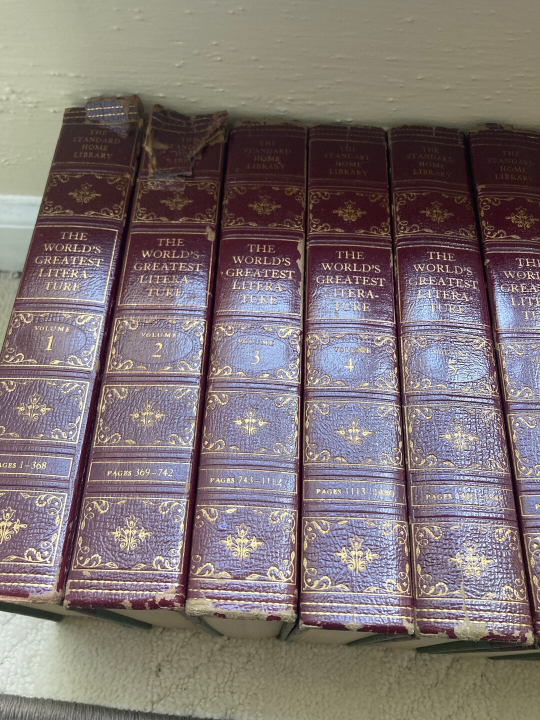 The Worlds Greatest Literature 20 Volumes Set - Etsy