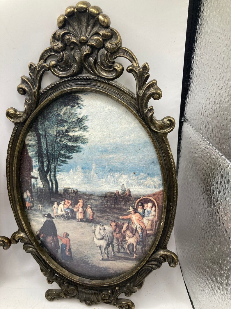 Vintage Ornate Frames and Paintings - Etsy