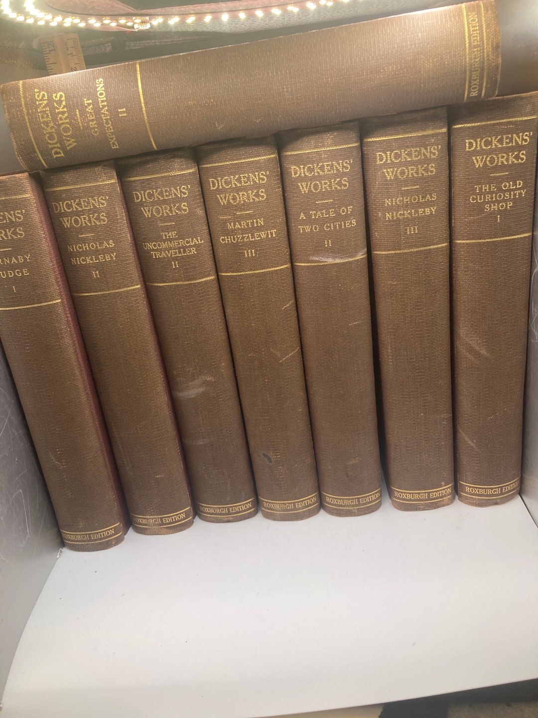 Dickens Works Roxburgh Edition No 657 in Limited 1000 Copies Run - Etsy