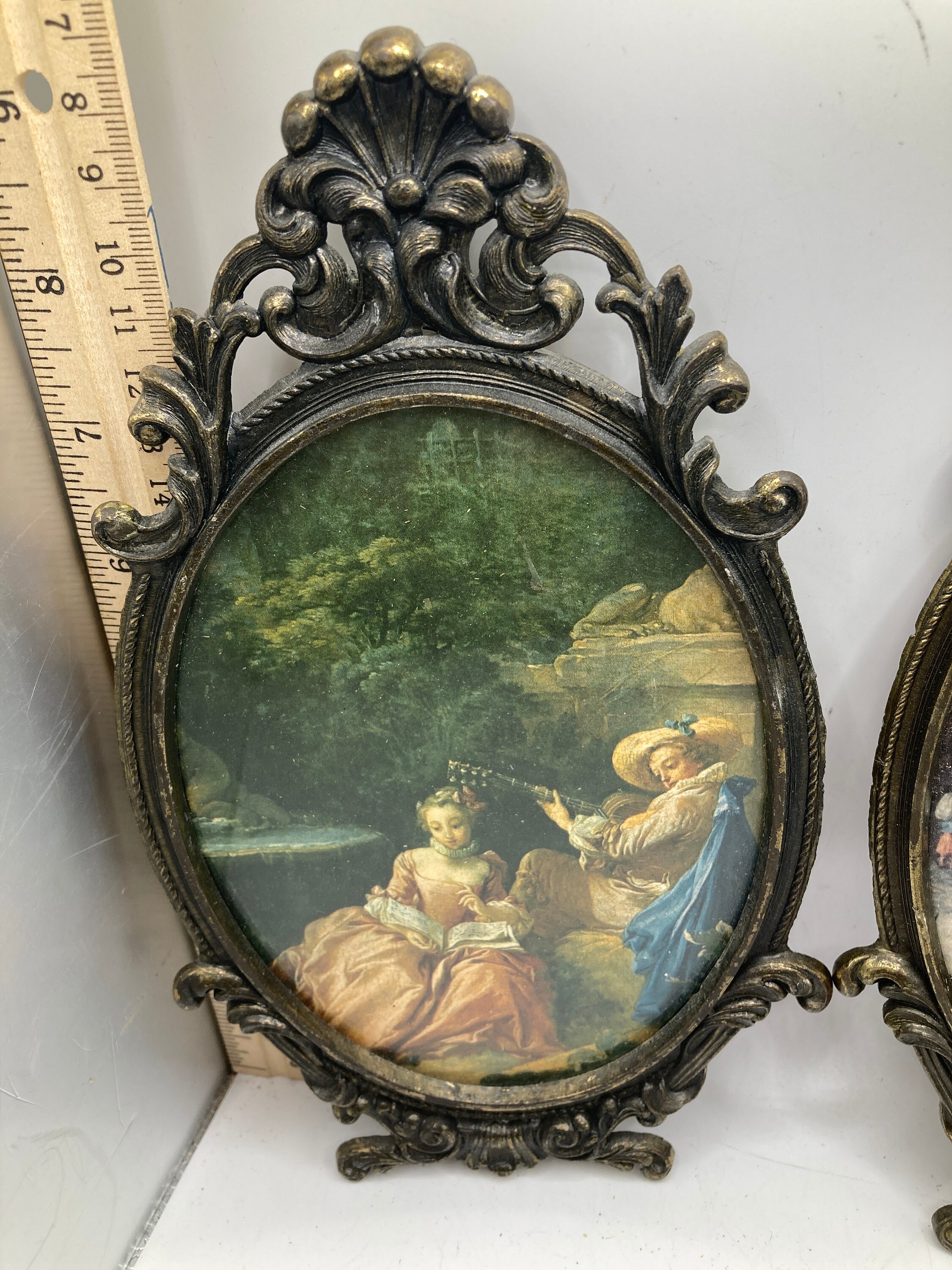 Vintage Ornate Frames and Paintings - Etsy