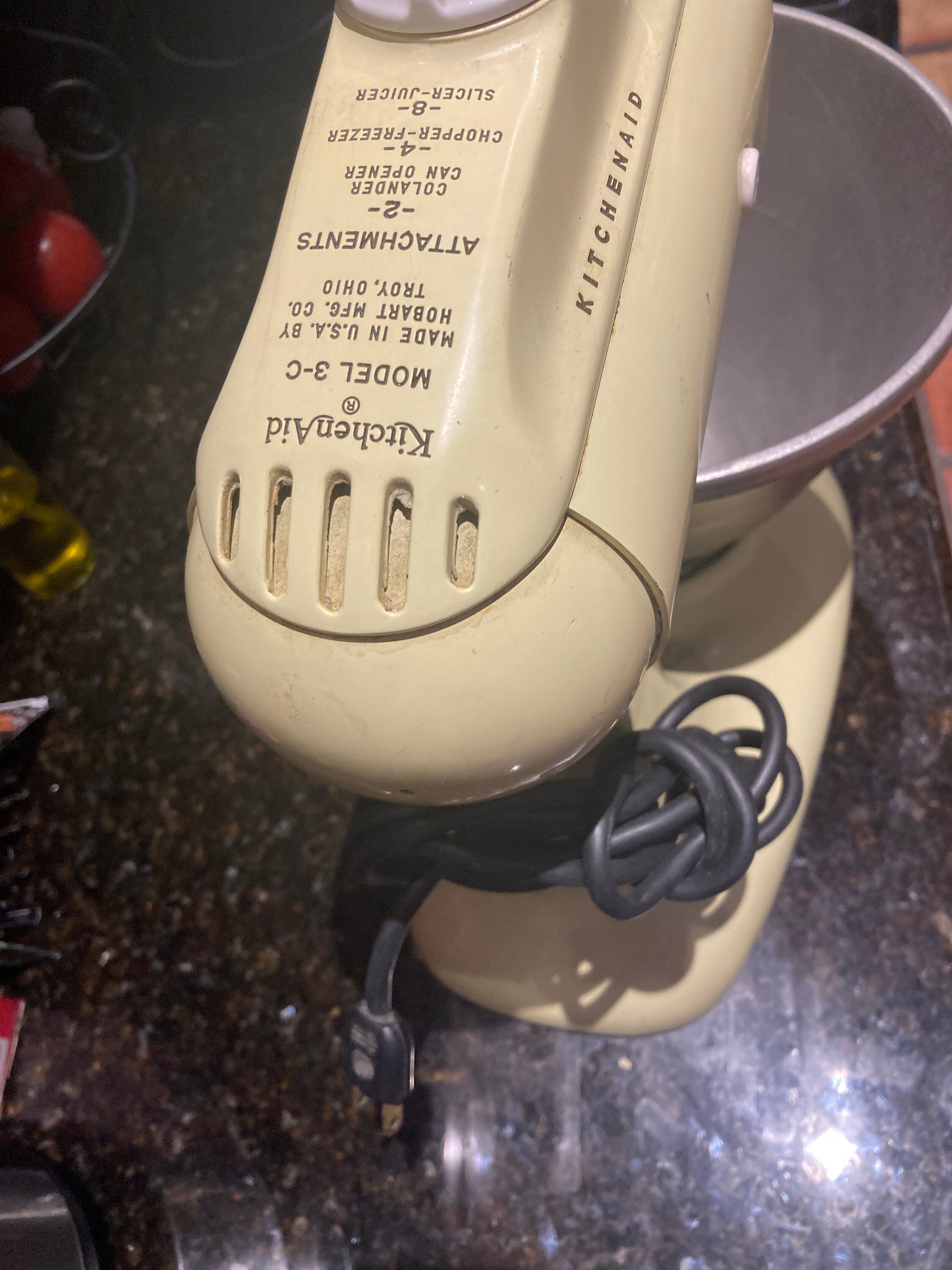 Vintage Kitchenaid Mixer Model 3C Box 2 - Etsy