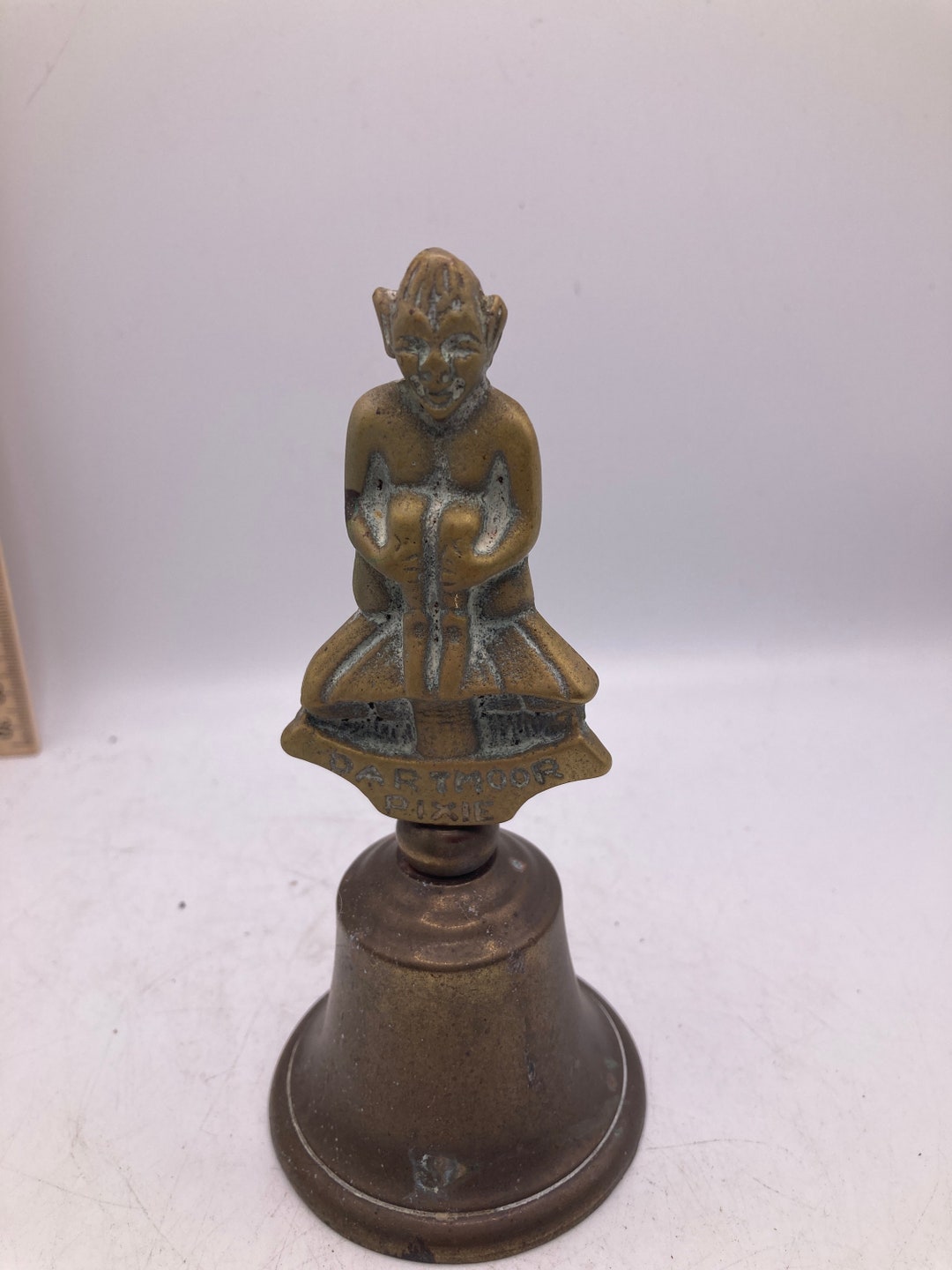 Antique Brass Dartmoor Pixie Bell - Etsy