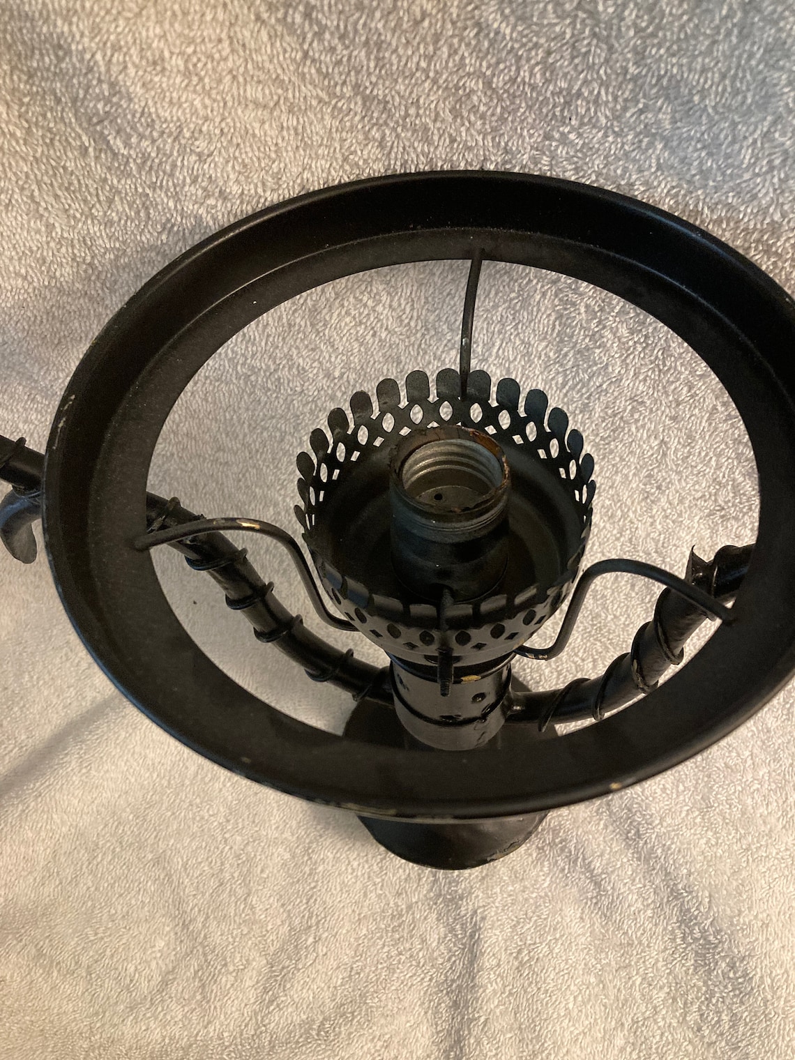 Antique Replica Oil Lamp Converted to Electric - Etsy