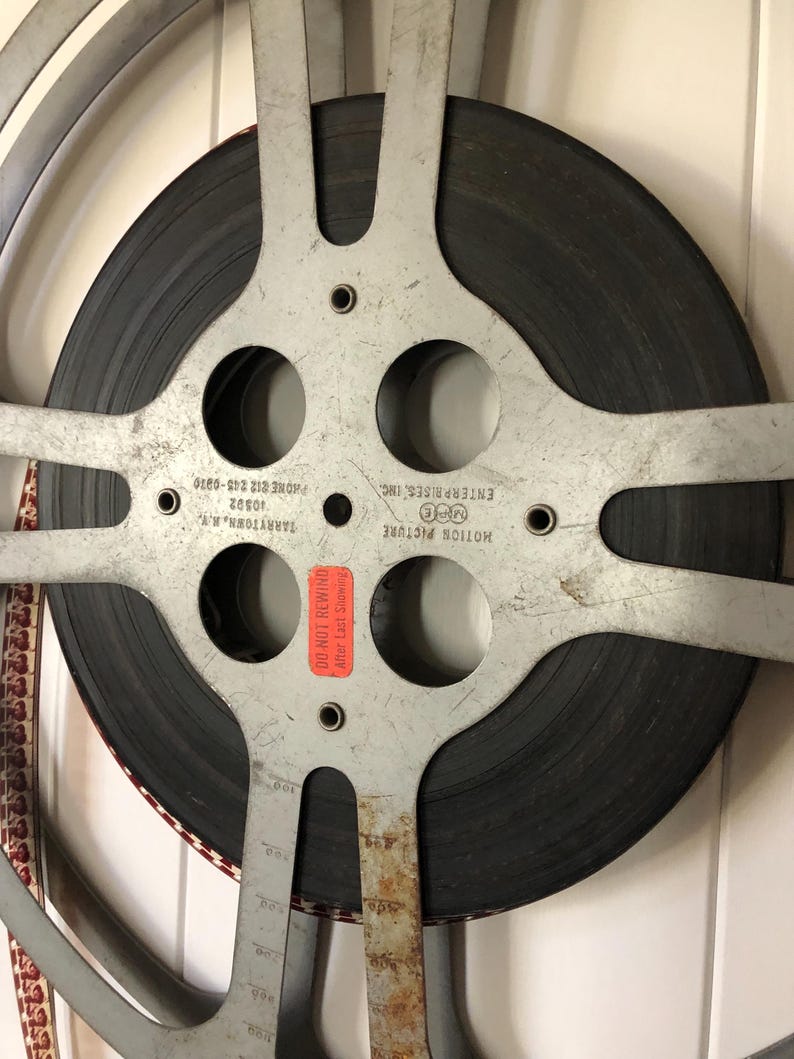Vintage Motion Picture Movie Reel Ttt - Etsy