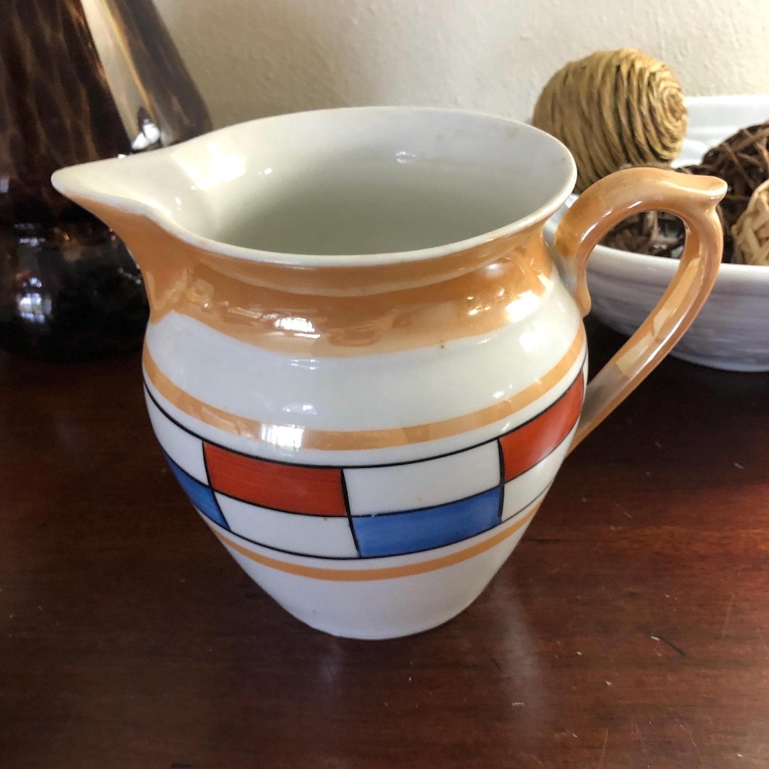 Art Deco Czech Pitcher (VI) - Etsy