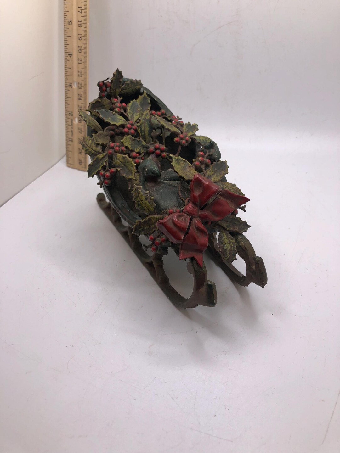 Victorian Sled Candle Holder Wrought Iron (Z) - Etsy