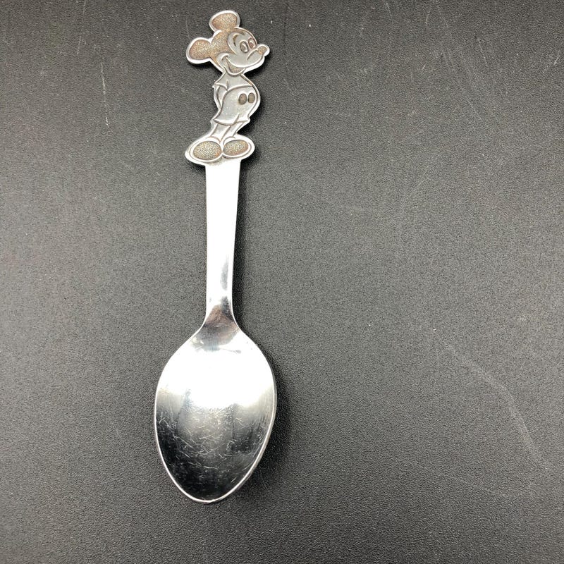 Mickey Fork and Spoon Set - Etsy