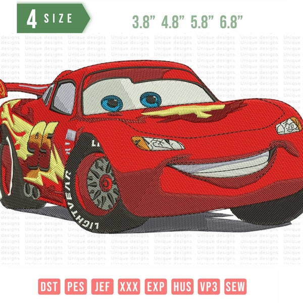 Cars Embroidery - Etsy