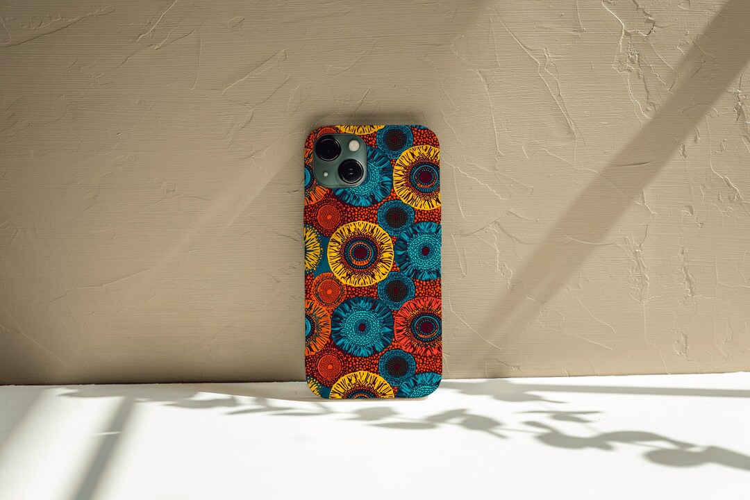 Ankara Traditional African Pattern Phone Case, iPhone 14 13 12 11 X Xr ...