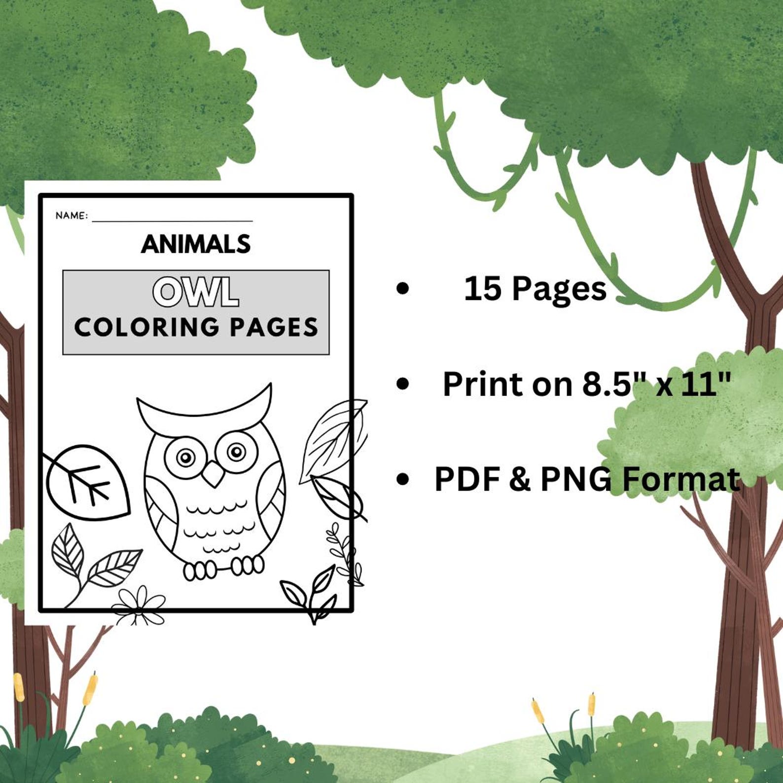 Animals Coloring Pages, Animals Coloring Pages for Kids, Printable ...