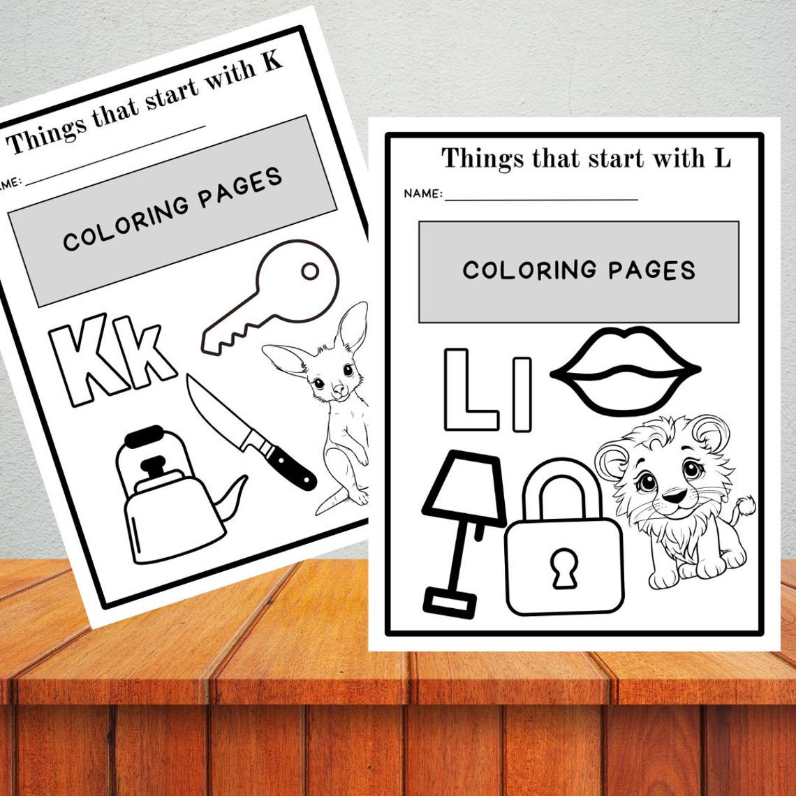 26 Printable Alphabet Coloring Pages Worksheets for Kids. Preschool and ...