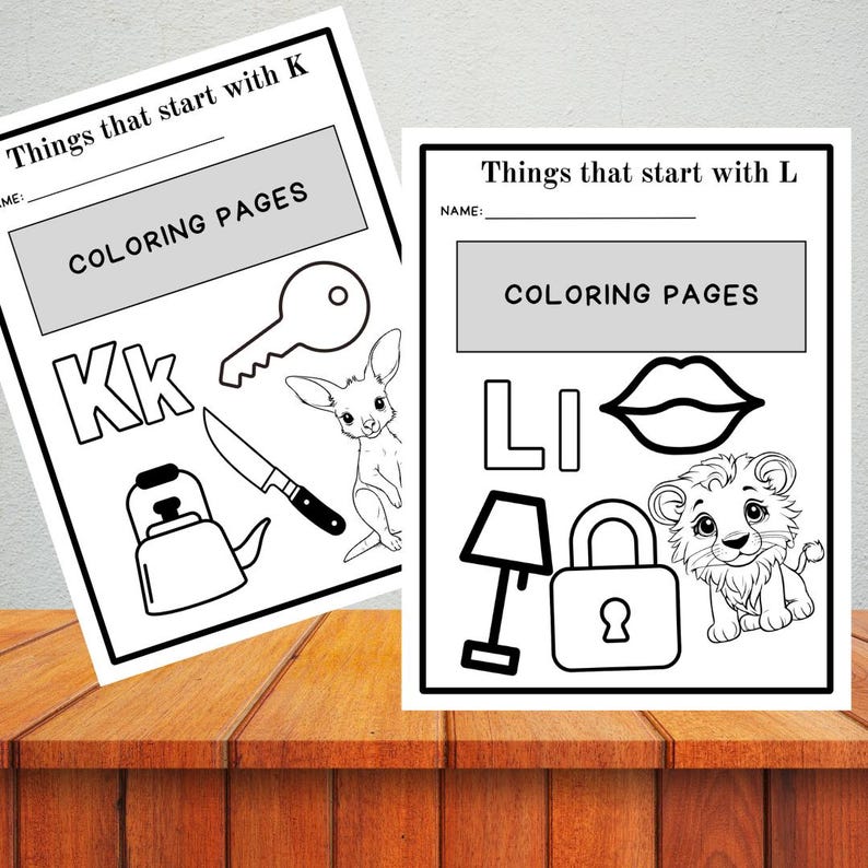 26 Printable Alphabet Coloring Pages Worksheets for Kids. Preschool and ...