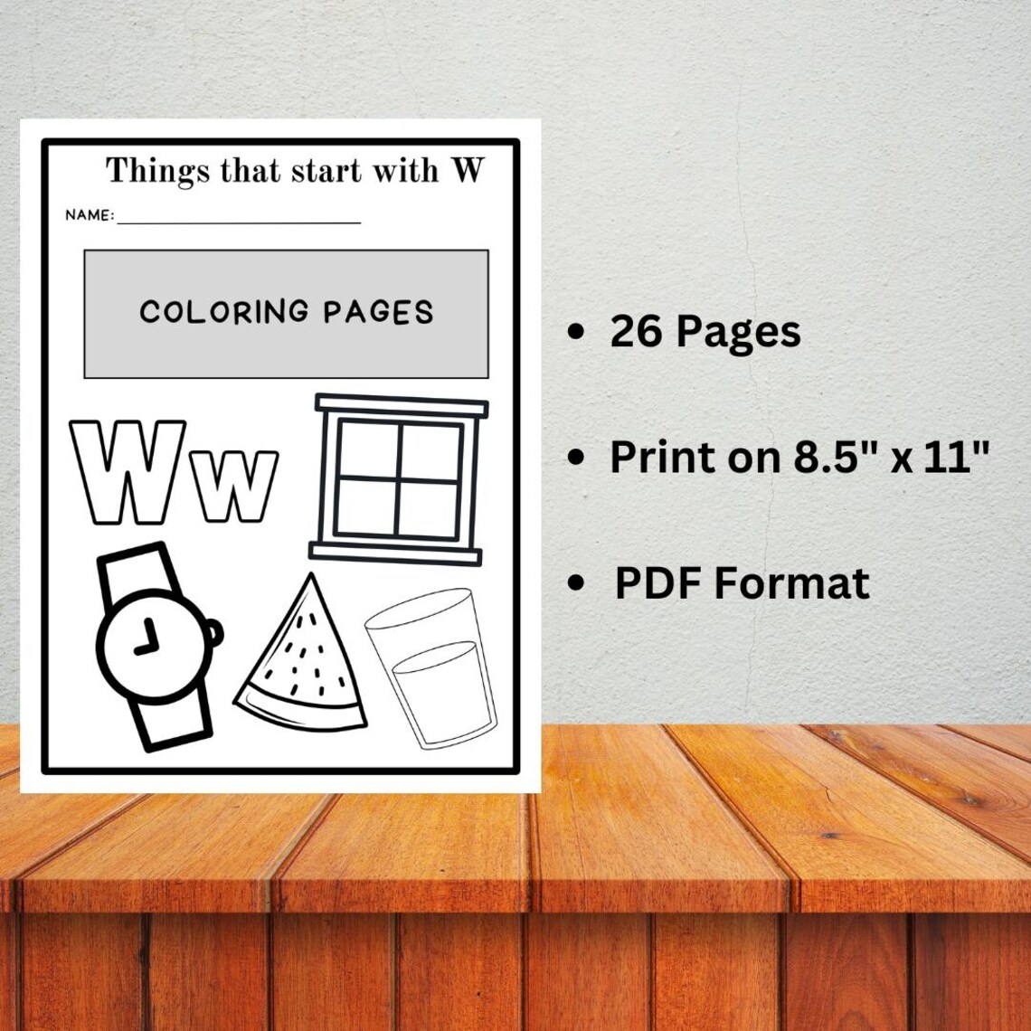 26 Printable Alphabet Coloring Pages Worksheets for Kids. Preschool and ...