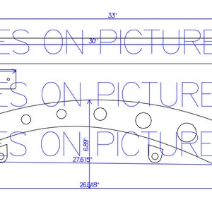 DXF File Ready to Cut : Shop Sign Hanger/mount for Sign ***FILE ONLY ...