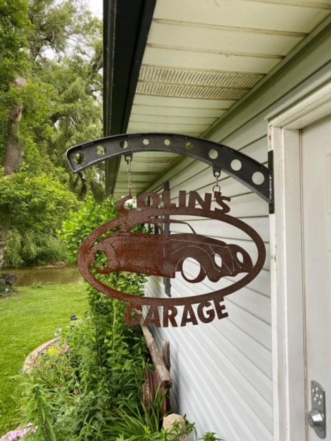 DXF File Ready to Cut : Shop Sign Hanger/mount for Sign ***FILE ONLY ...