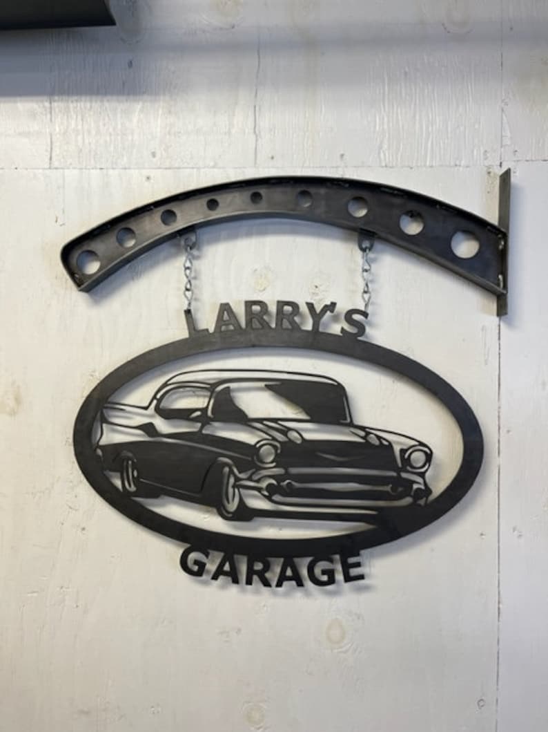 DXF File Ready to Cut : Shop Sign Hanger/mount for Sign ***FILE ONLY ...