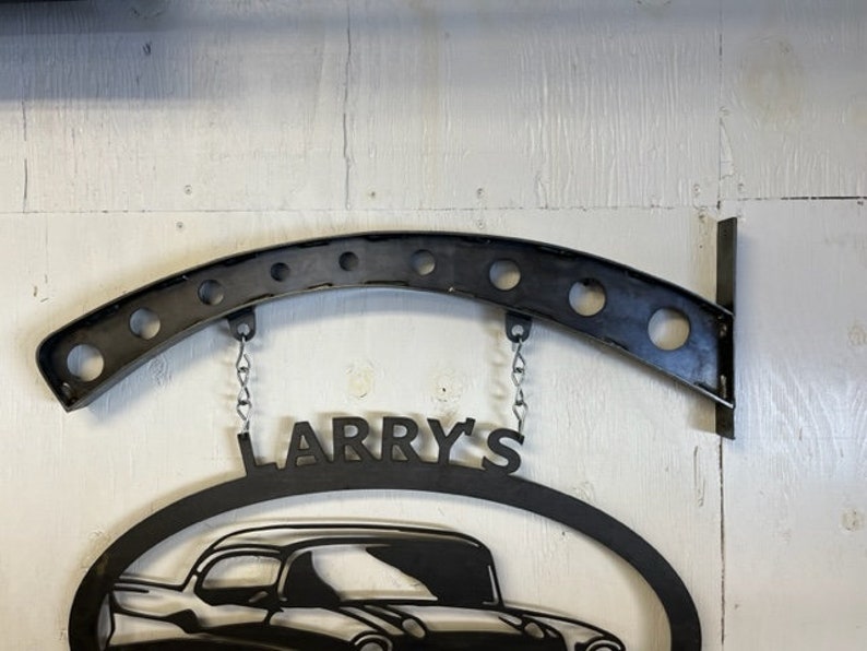 DXF File Ready to Cut : Shop Sign Hanger/mount for Sign ***FILE ONLY ...