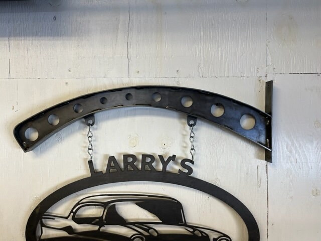 DXF File Ready to Cut : Shop Sign Hanger/mount for Sign ***FILE ONLY ...