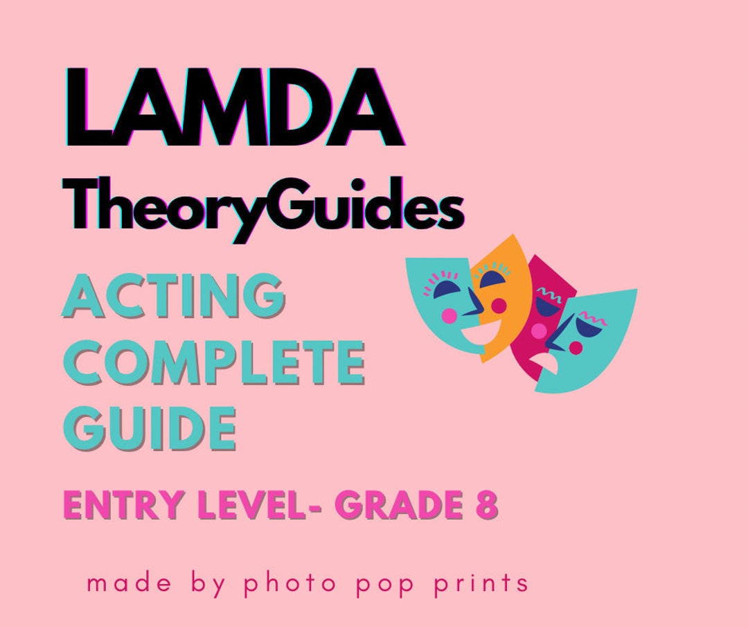 LAMDA Acting Theory Guide Complete Theory Guide for All Grades Entry ...