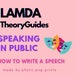 Public Speaking Guide Speech Writing Guide Speech Writing Tips Speaking ...