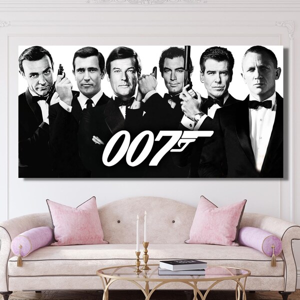 All James Bond Poster - Etsy