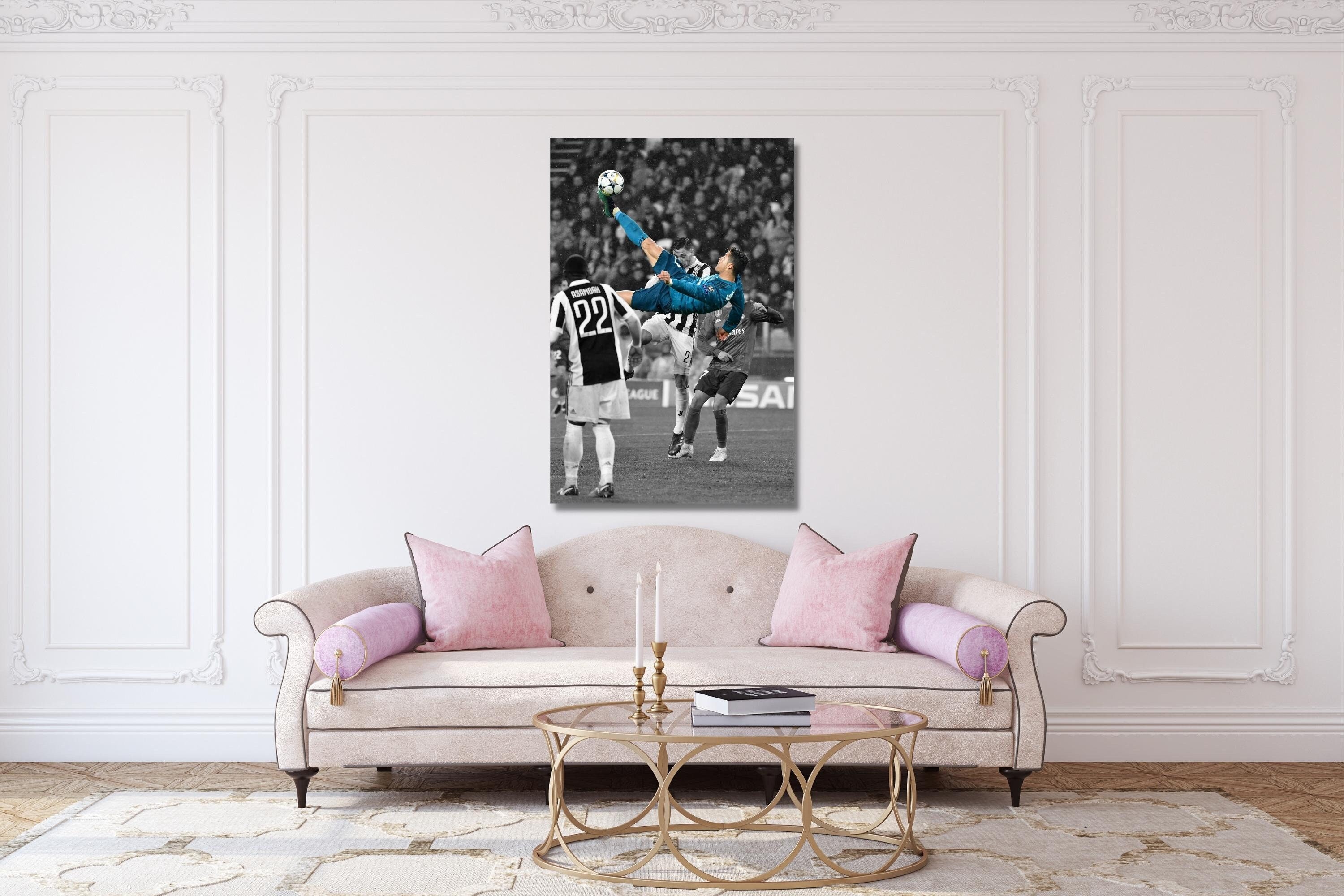 Cristiano Ronaldo Poster, CR7 Poster, Ronaldo Juventus Goal, Soccer ...