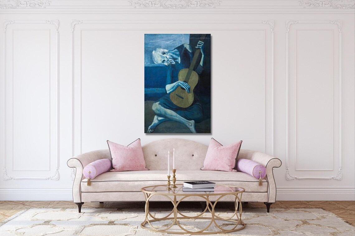 Pablo Picasso Blue Period Canvas Wall Art, Classical Art, Modern Fine ...