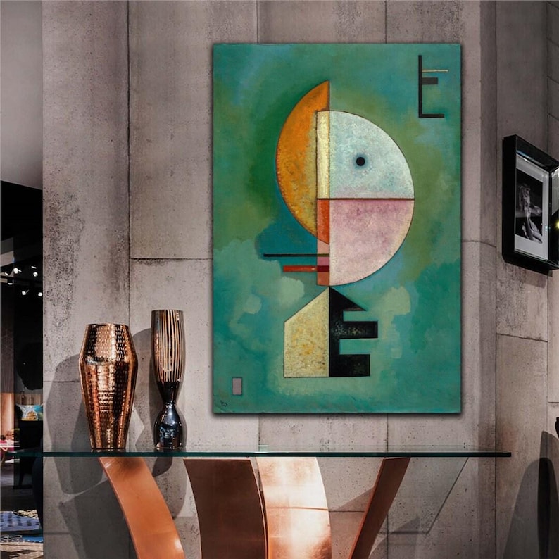 Wassily Kandinsky Upward Canvas Print Wall Art,kandinsky Poster ...